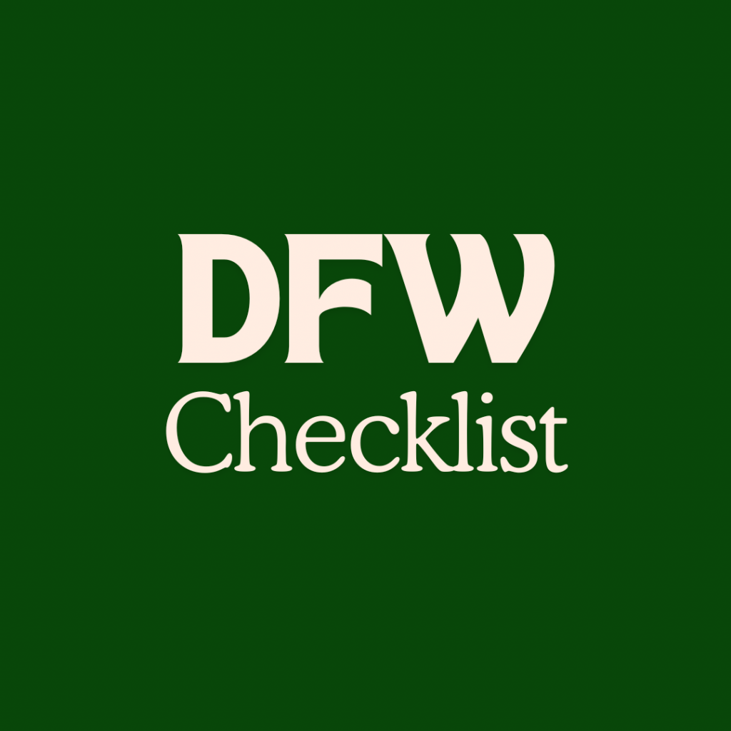 Meet DFW Checklist | Content creators in the DFW area — your official ...